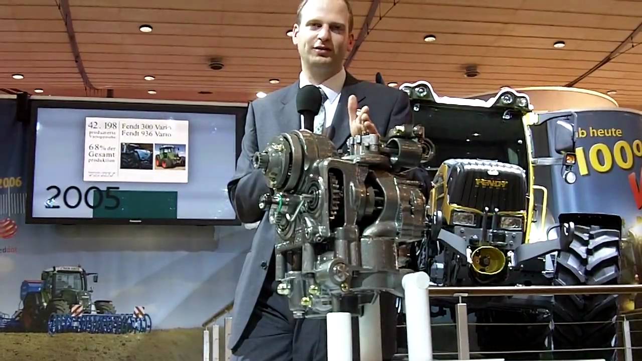 Fendt Variable Speed Transmission - Agritechnica 2009 - YouTube