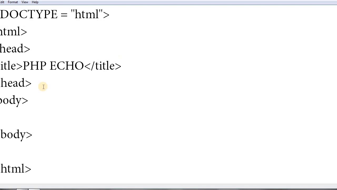Basic Html Structure with demo - YouTube