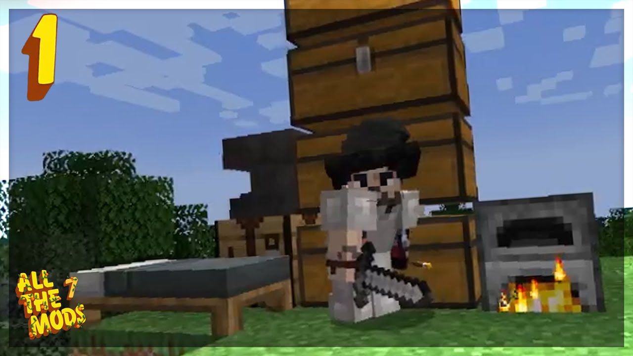 Getting Started... | Minecraft: All The Mods 7 [1] - YouTube