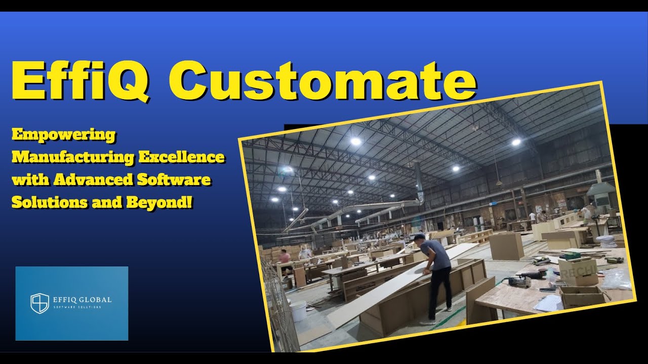EffiQ Customate: Manufacturing automation software - YouTube