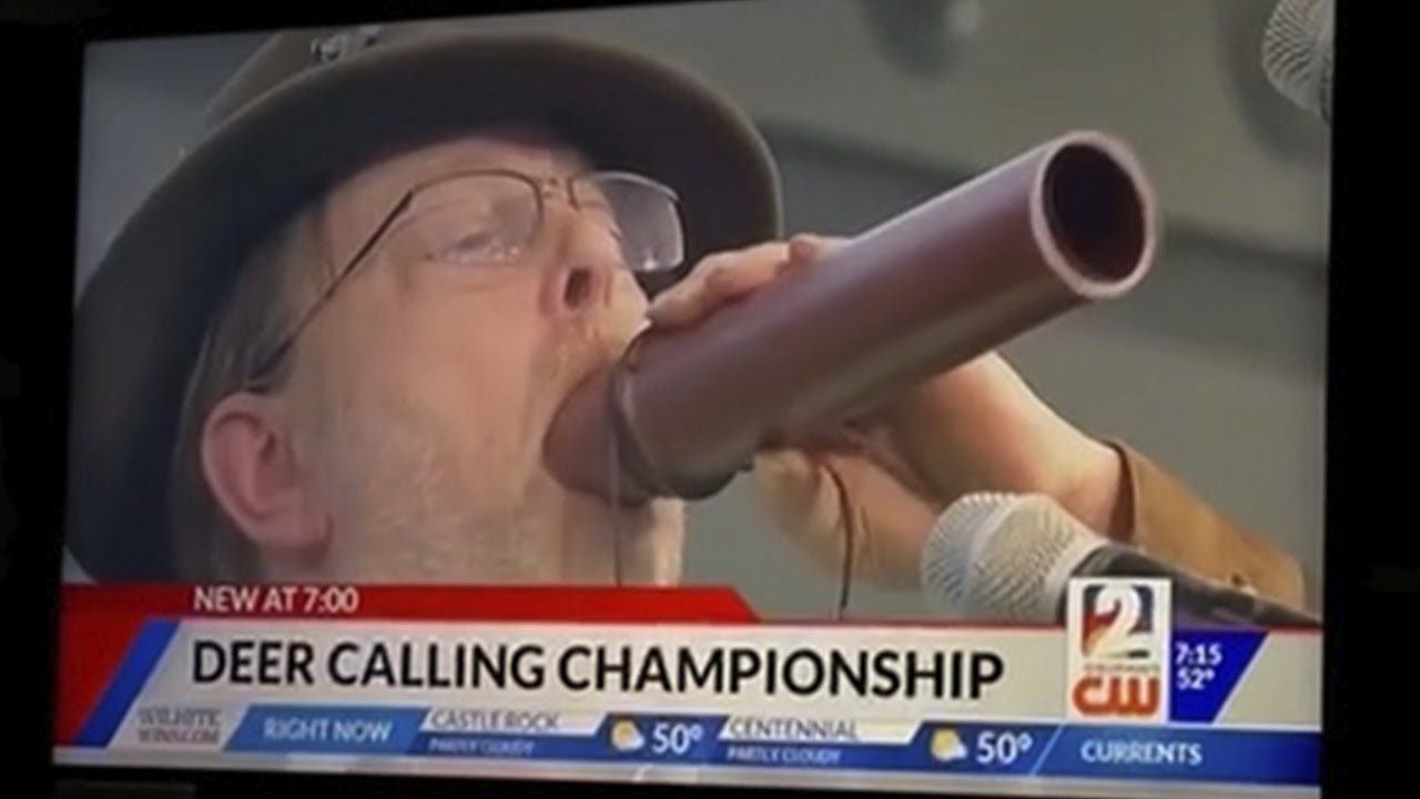 The FUNNIEST Deer Calling Championship Ever - YouTube