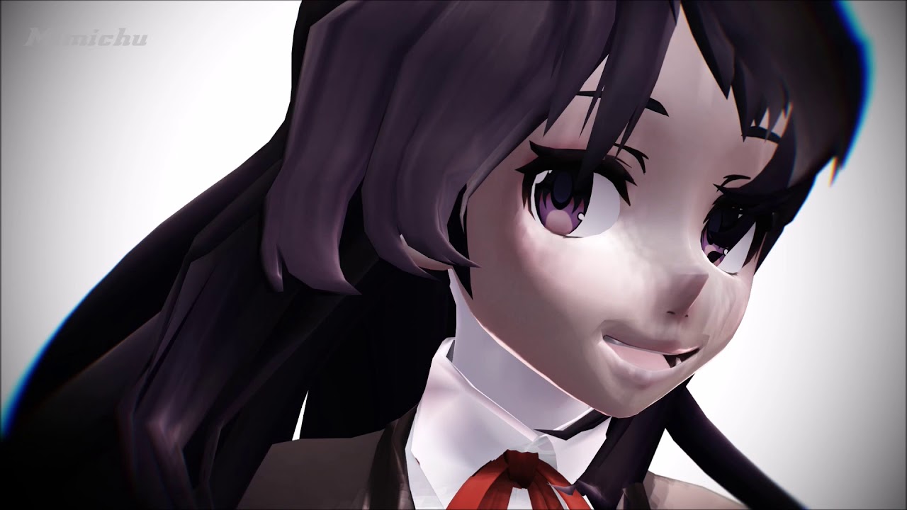 MMD - Wanna play [DDLC Yuri] - YouTube
