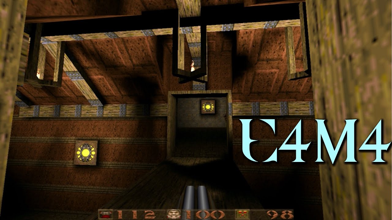 QUAKE | Gameplay Walkthrough Nightmare | E4M4 - YouTube