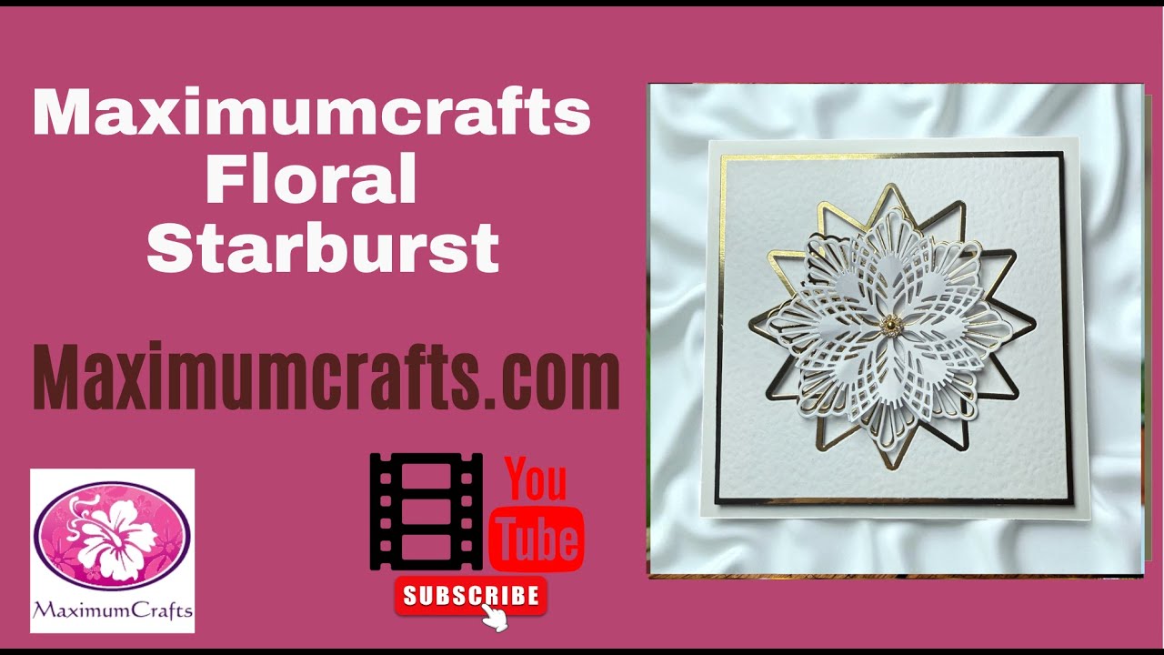Maximumcrafts Floral Starburst - YouTube