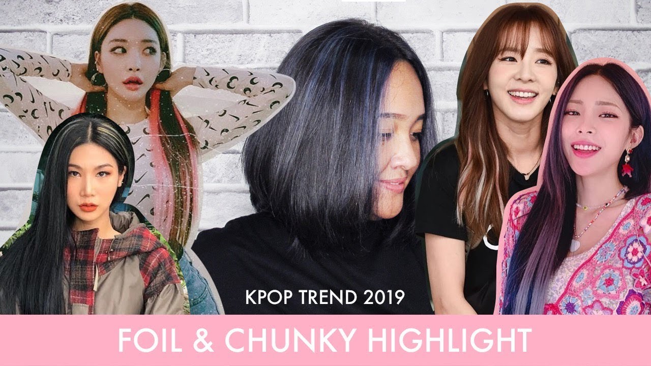 Kpop Hair Highlights