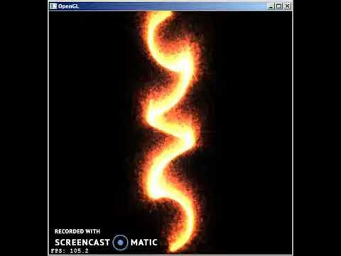 OpenGL 3.3 GPU Particle System - YouTube