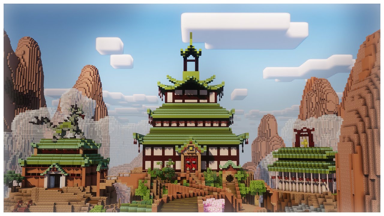 Lego Ninjago Dojo Speedbuild! - Minecraft - YouTube