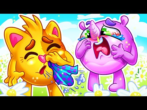 Sneeze Song 🤧 | Funny Kids Songs 😻🐨🐰🦁 And Nursery Rhymes by Baby Zoo