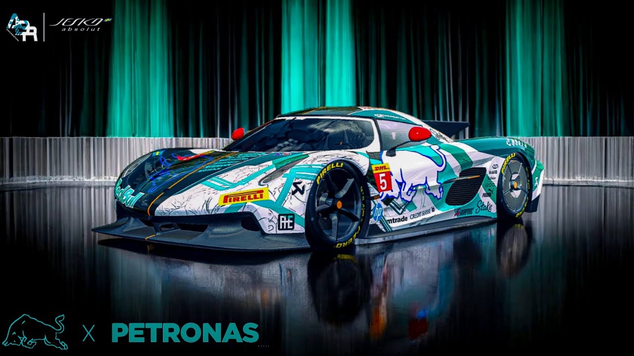 Real Racing 3 | Koenigsegg Jesko Absolut | Redbull x Petronas Livery ...