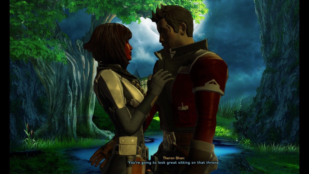 SWTOR KOTET | Theron Shan romance (Full Content) - YouTube