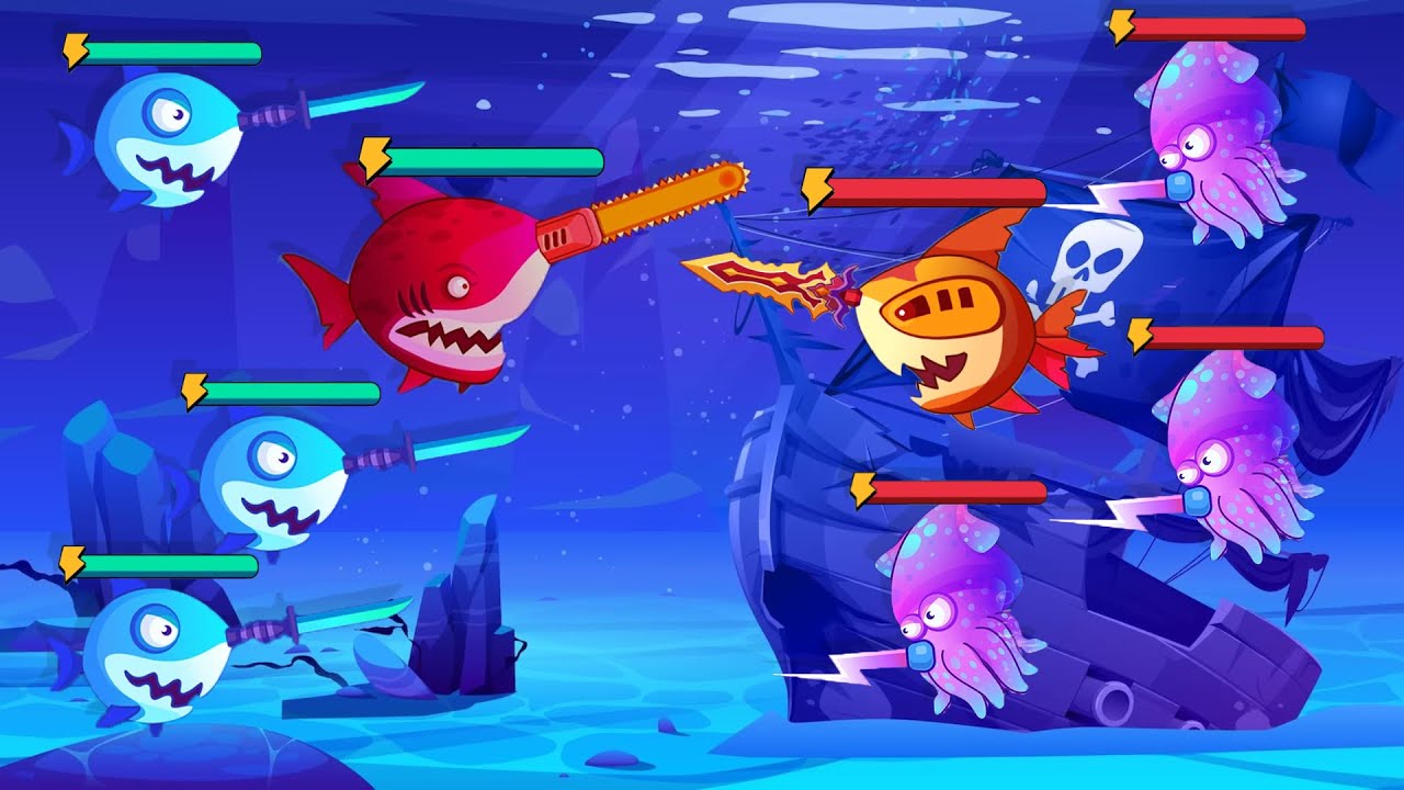 Fishdom Mini Games Fish Evolution - All Levels Save The Fish Video ...