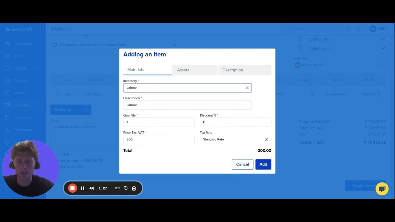 How to raise an invoice - YouTube