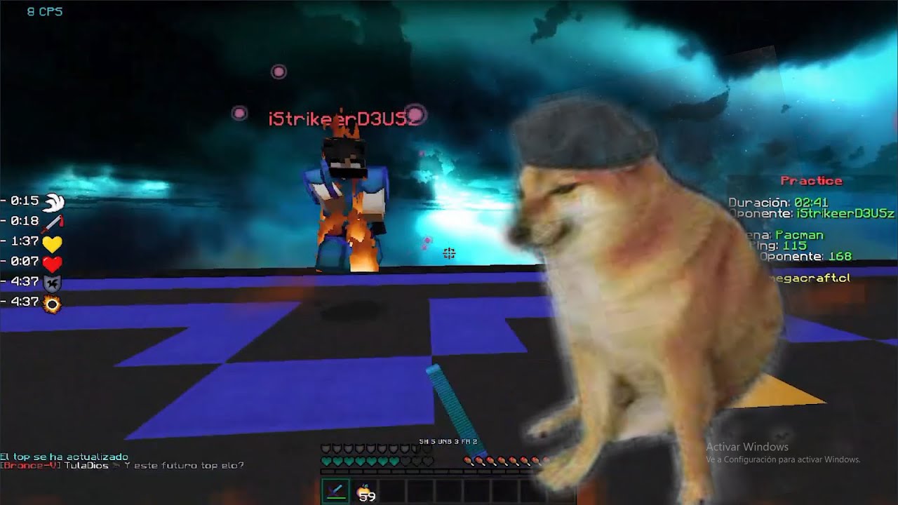 Minecraft Eggwars + Cheems modo sabio de los 6 caminos - YouTube