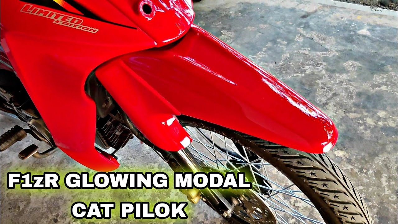 F1ZR REPAINT PAKAI WARNA MERAH CABE HASILNYA PEDES - RESTORASI YAMAHA ...
