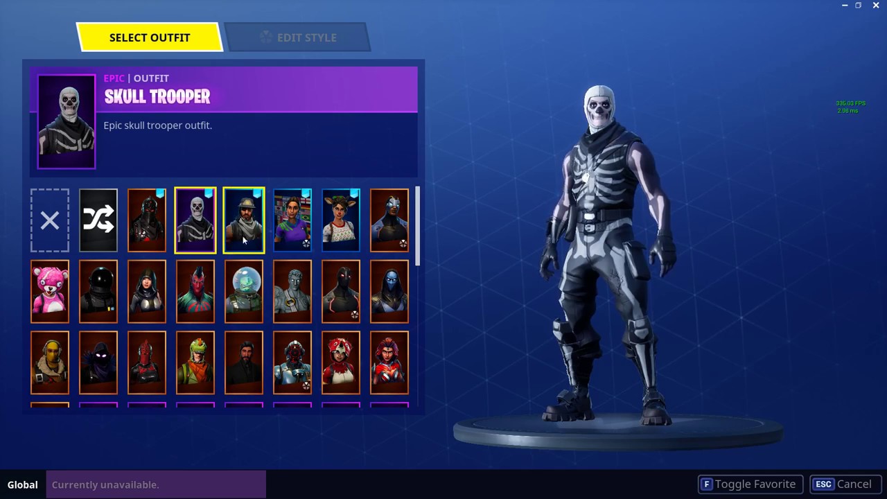 SKULL TROOPER + REAPER SCYTHE ACCOUNT FOR SELL FORTNITE! 80+ SKINS ...