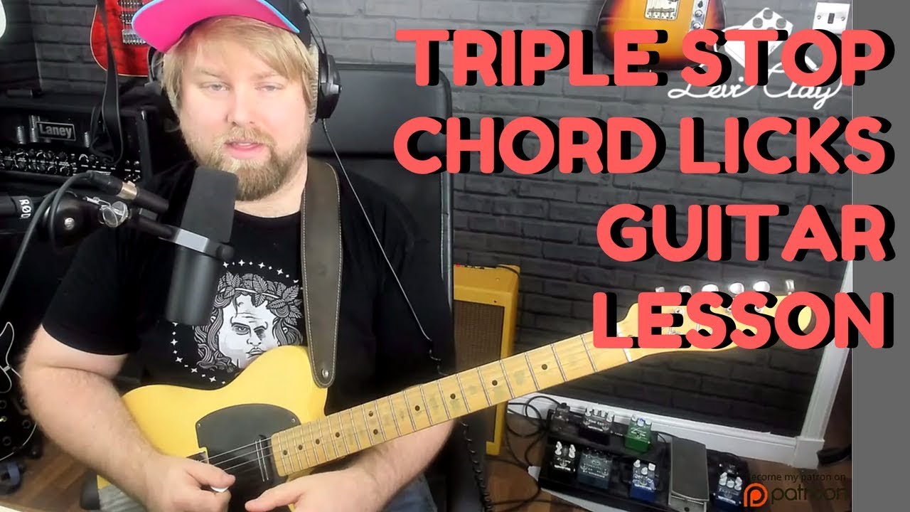 Triple Stop Guitar Lesson - Pedal Steel Your Blues & Country Licks ...