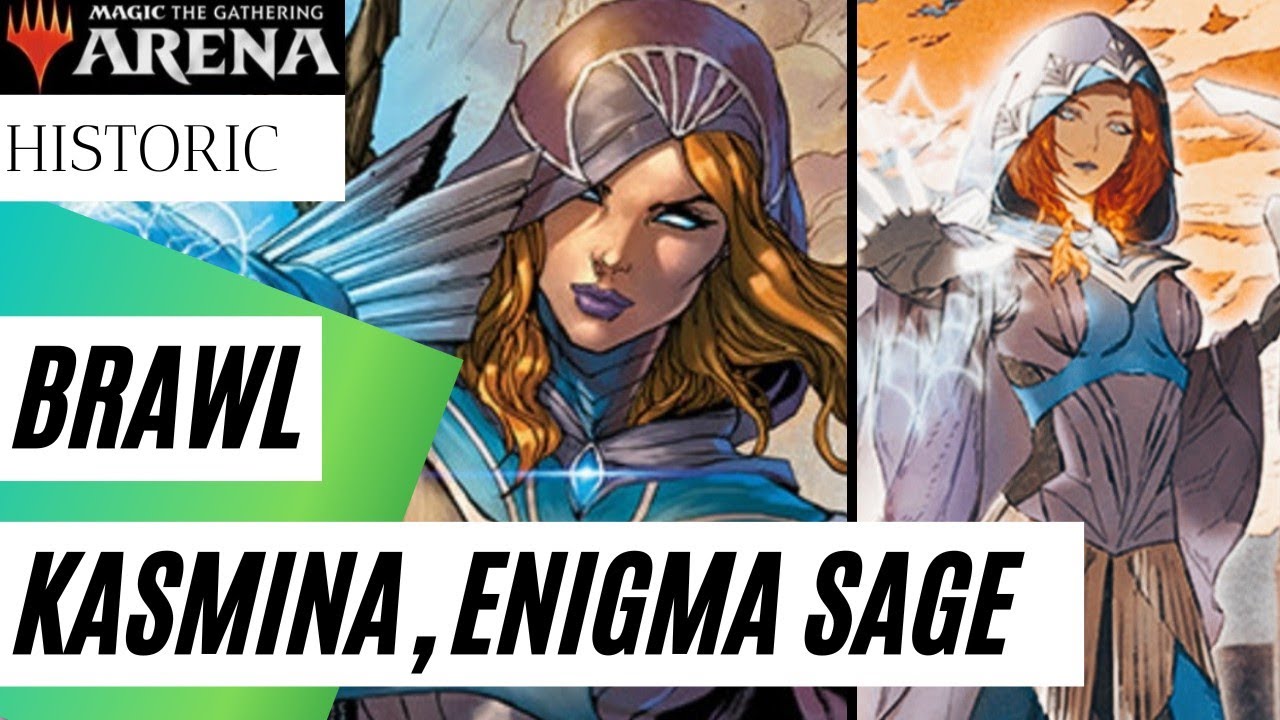 Two Spell Combo Win Kasmina Enigma Sage Historic Brawl Youtube