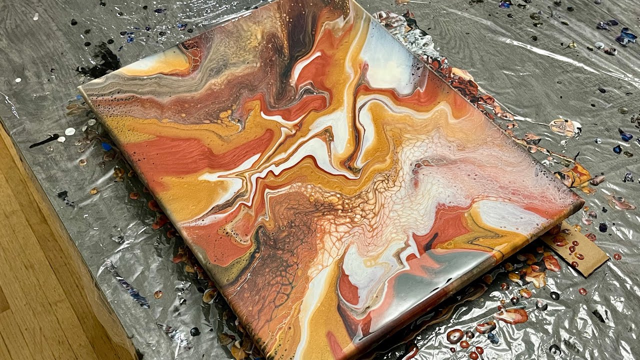 Create Stunning Art with MEEDEN Metallics! | Acrylic Pouring Tutorial ...