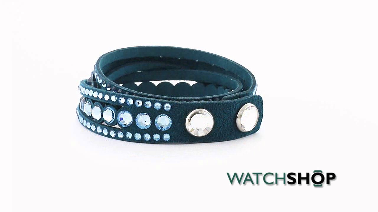 Swarovski Jewellery Ladies' Stainless Steel Slake Dot Bracelet (5201117 ...