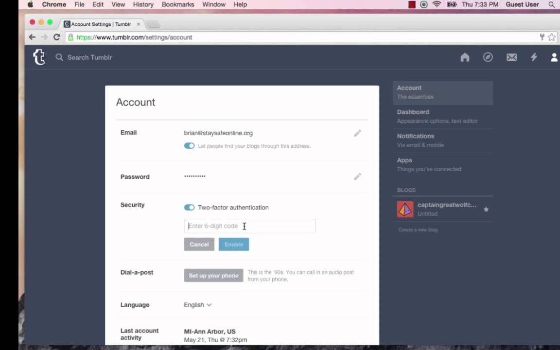 How to Get Two Steps Ahead on Your Tumblr Account - YouTube