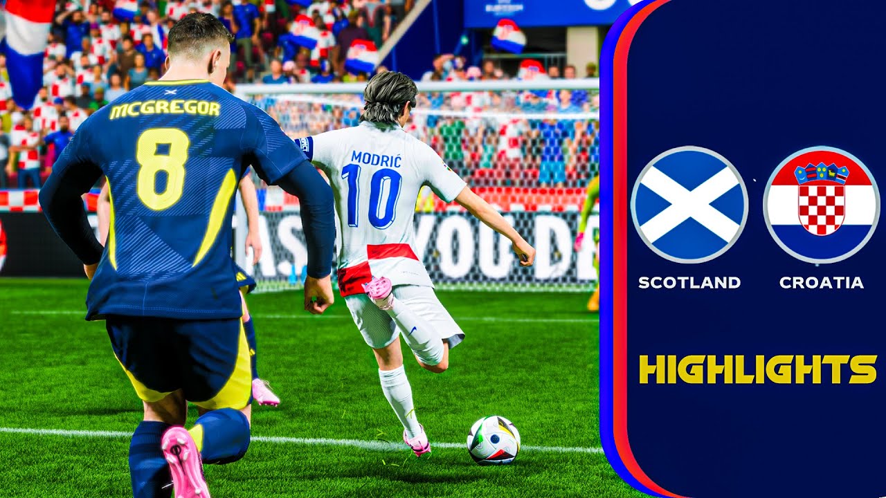 Scotland Vs Croatia match Highlights - YouTube
