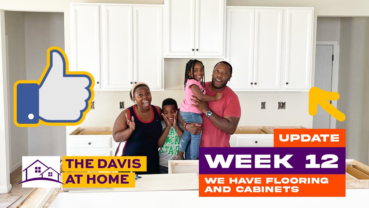 Week 12 Update 2021| We Have cabinets| Building Our New Construction ...