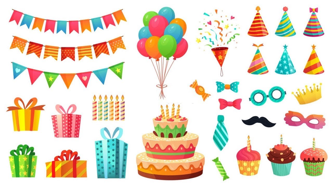 Party Items English Vocabulary Words YouTube party-items-english-vocabulary-words-youtube