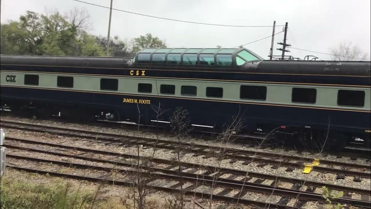 CSX OCS passenger cars - YouTube