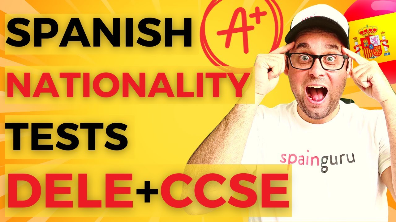 Spanish Nationality Tests DELE A2 & CCSE explained - YouTube