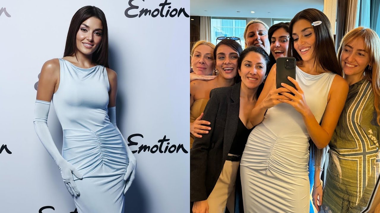 HANDE ERÇEL MARKA YÜZÜ OLDUĞU BİR FİRMANIN TANITIMINA KATILDI# ...