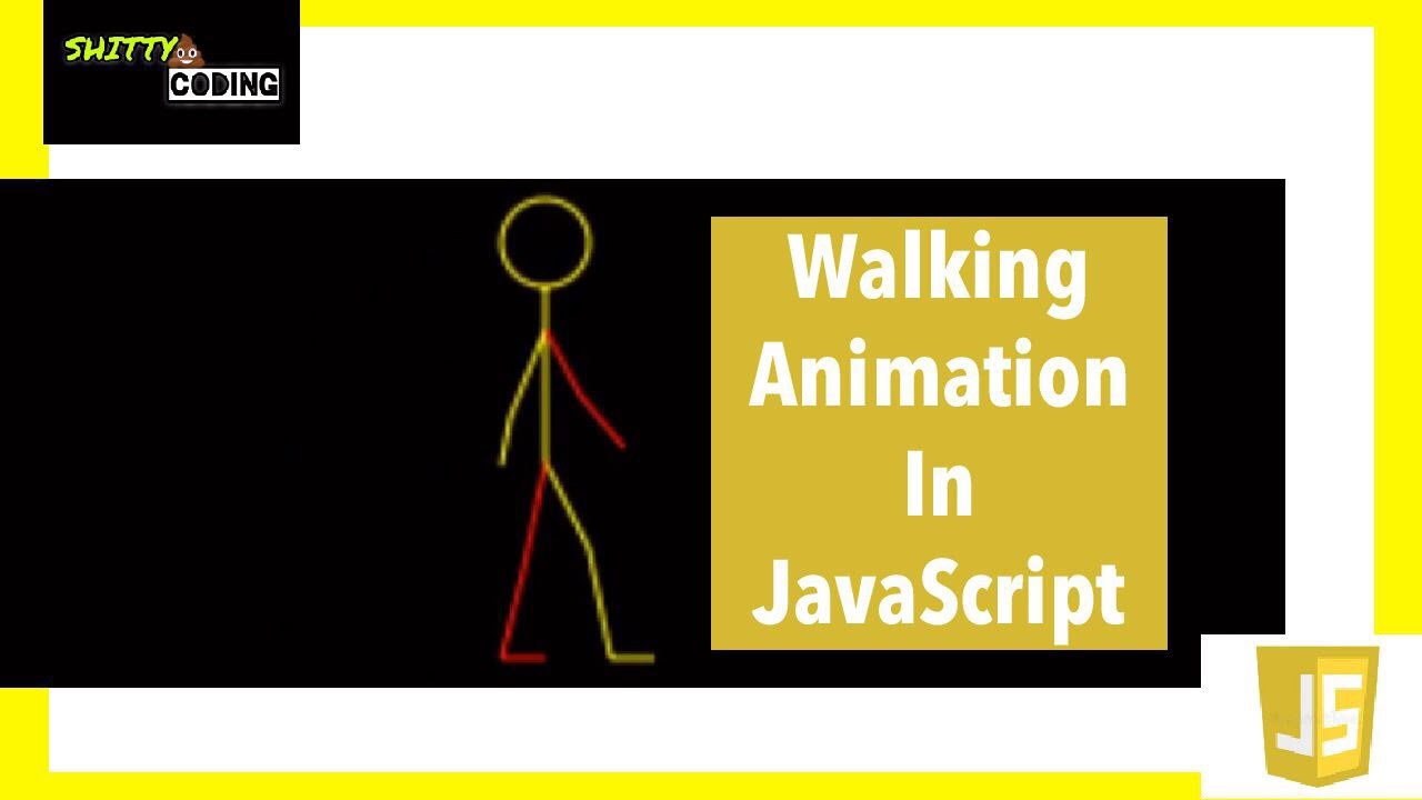 JavaScript Walking Animation (plain browser) - YouTube