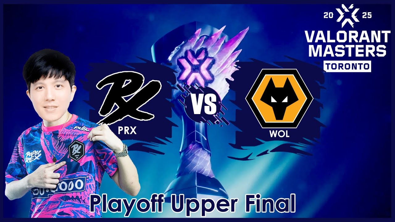 PRX vs. WOL | Valorant Master Toronto ~ viperdemon - YouTube