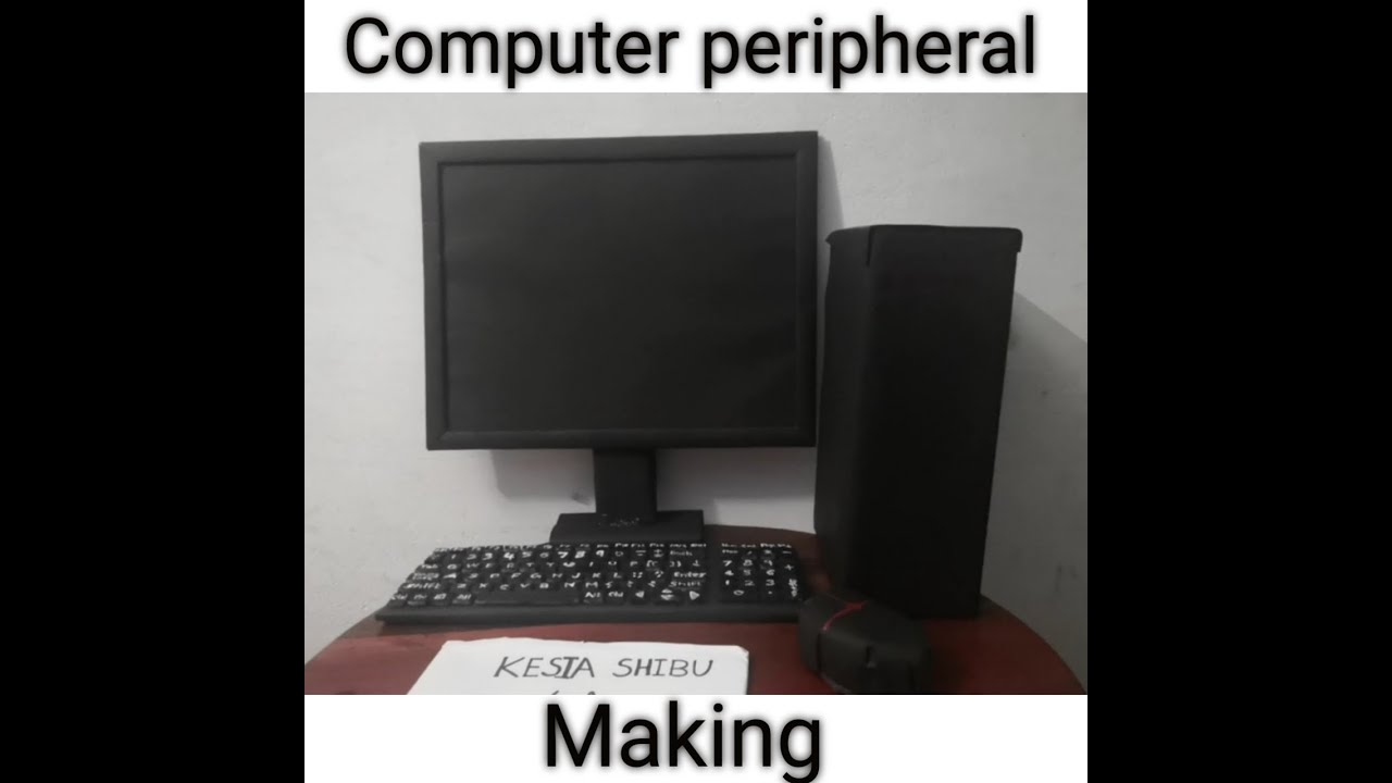 How to make Computer peripherals/ For Computer Exhibition - YouTube