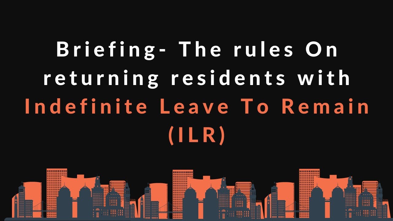 Indefinite Leave to Remain (ILR) Application UK | A Y & J Solicitors