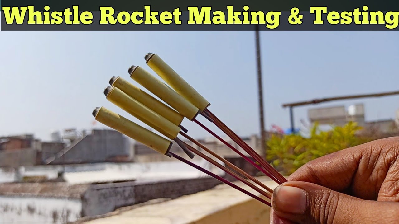 whistle rocket | How to make Whistling Rocket at home | how to make ...