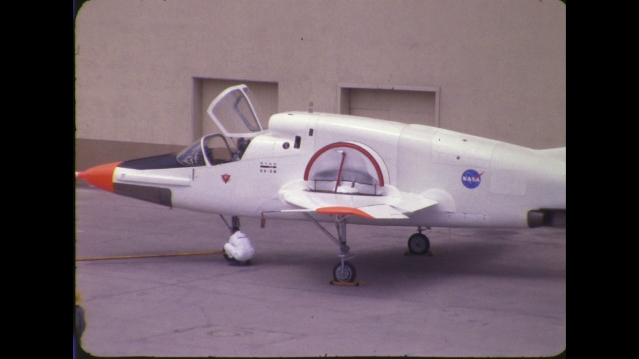 F 3118 Ryan XV-5A Rollout at Lindbergh Field with T.C. Ryan - YouTube