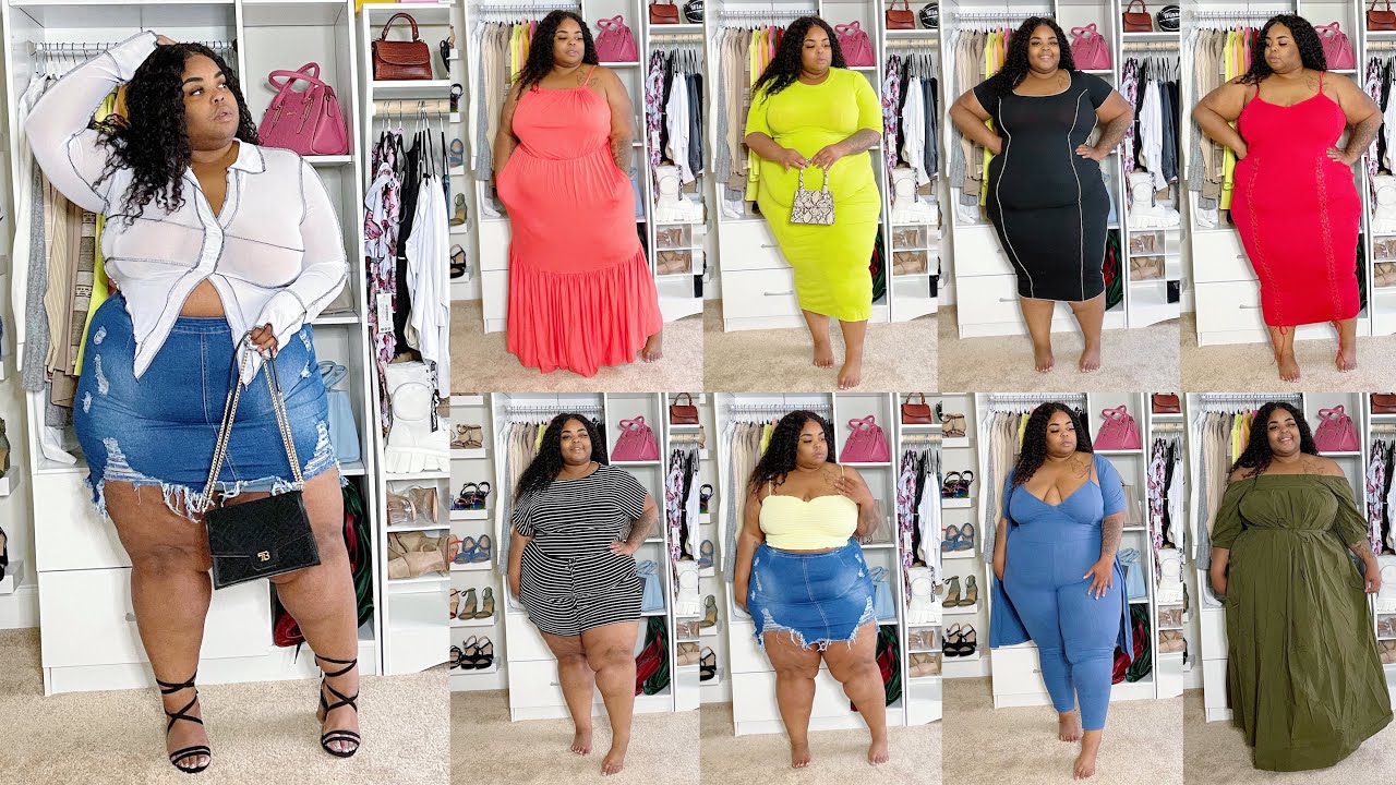 In FULL EFFECT | Spring + Summer Plus Size Try-On Haul (2X-3X) - YouTube