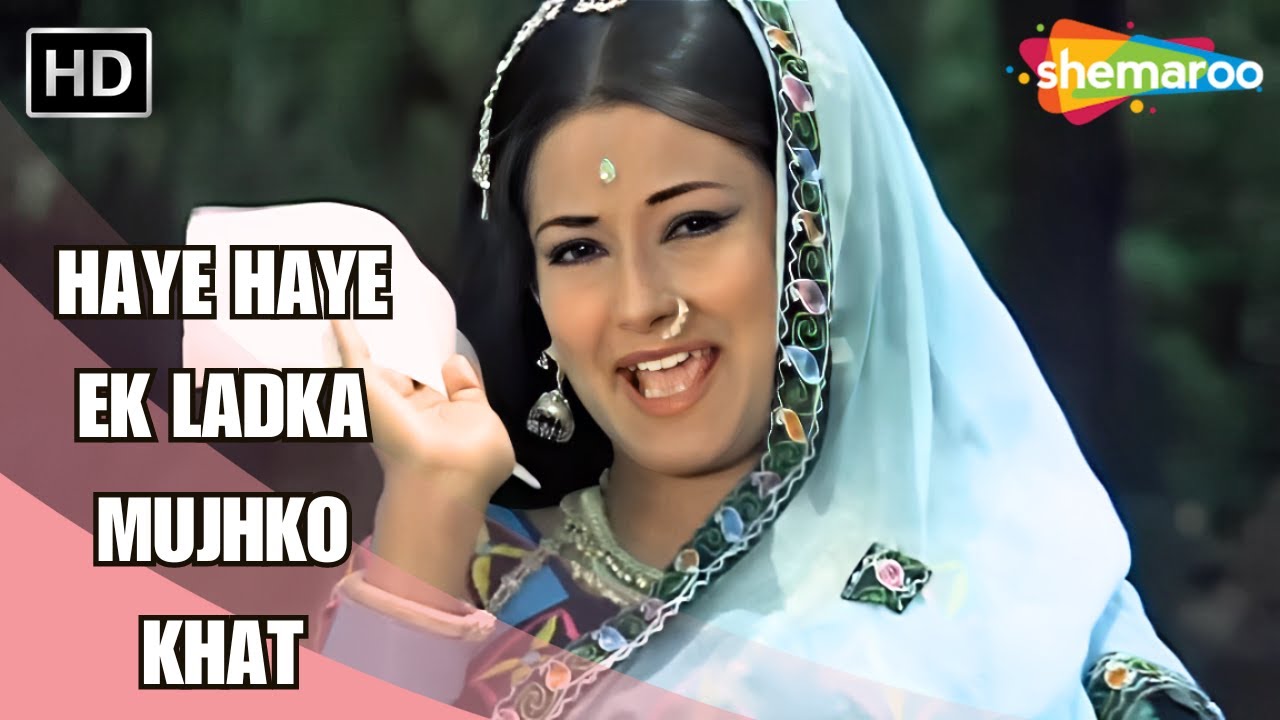 Haye Haye Ek Ladka Mujhko Khat | Kachche Dhaage (1973) | Vinod Khanna ...