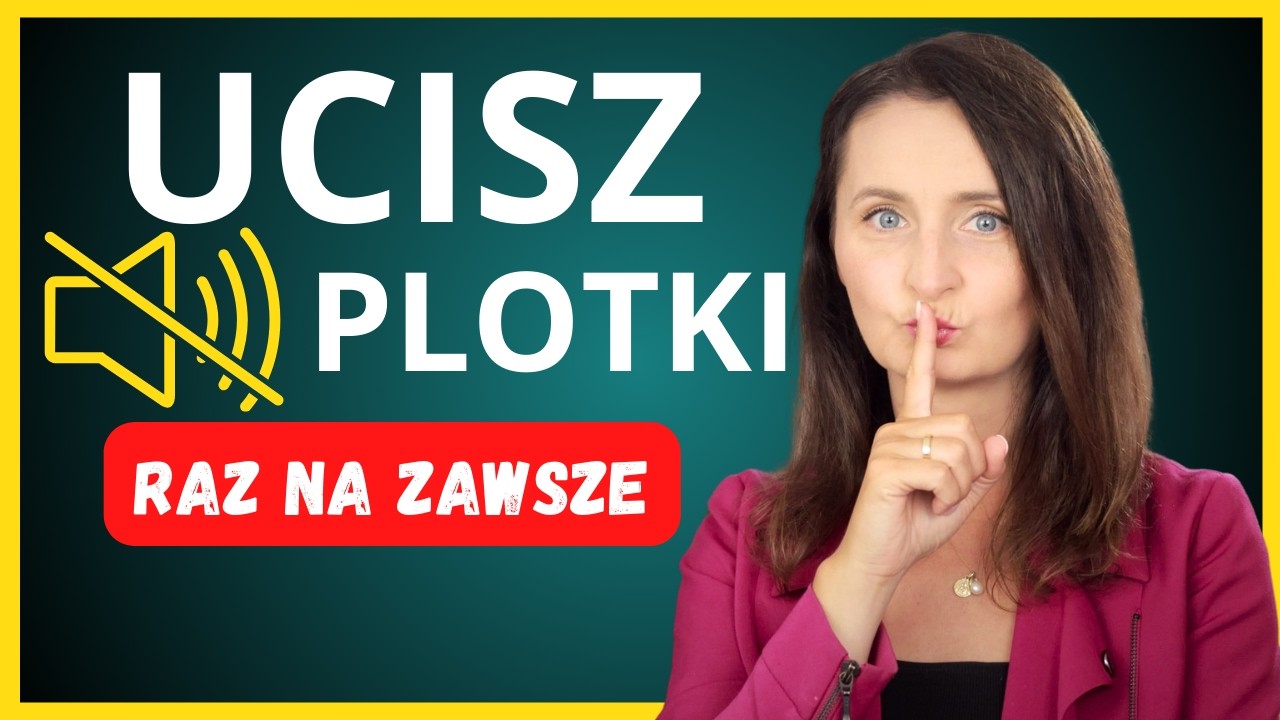 Jak skutecznie reagować na plotki? - YouTube