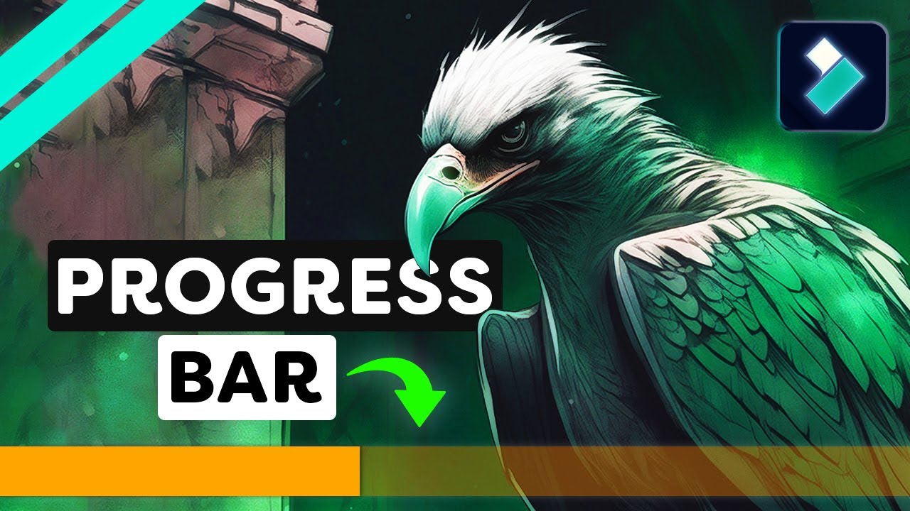 How To Make Easy Progress Bar On Filmora 12 - YouTube