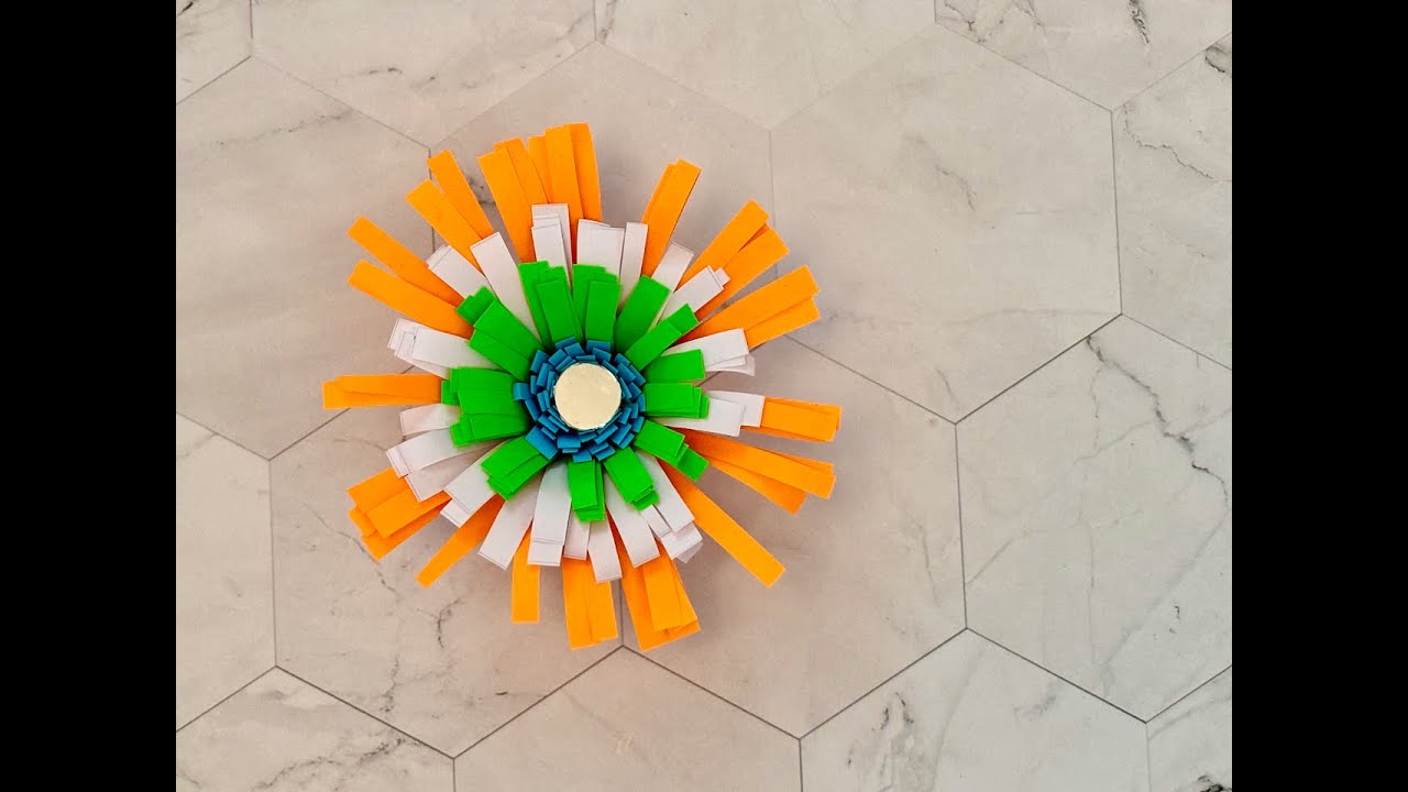 Independence Day Craft Ideas for School | Tricolour Craft Ideas | Paper ...