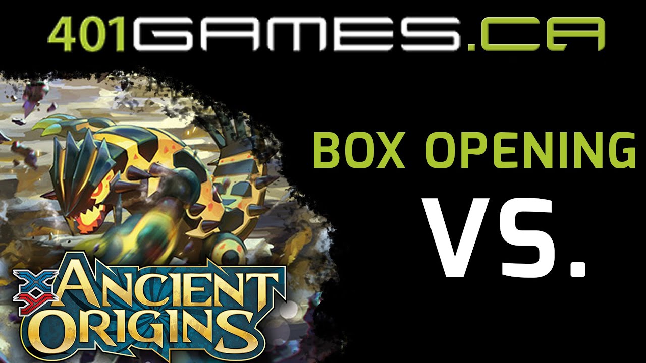 Pokemon Ancient Origins Box Opening Versus: I CAN MAKE A COMEBACK - 401 ...