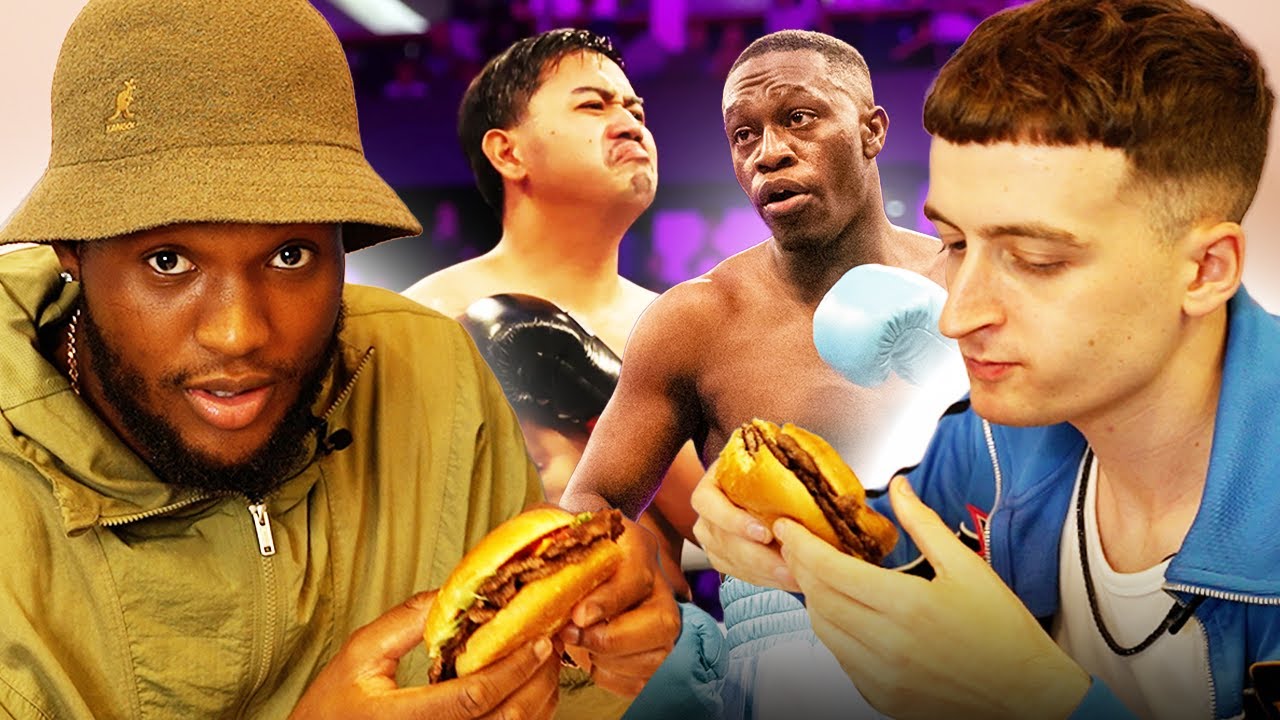 THE MOST IMPRESSIVE YOUTUBE BOXER - SALT PAPI & DEJI | MUKBANG W/ LDN ...