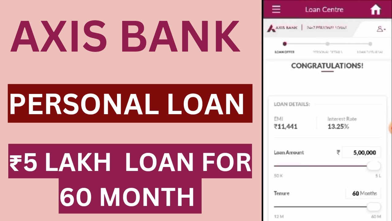 Axis Bank Personal Loan Apply | Axis Bank Se Personal Loan Kaise Le ...