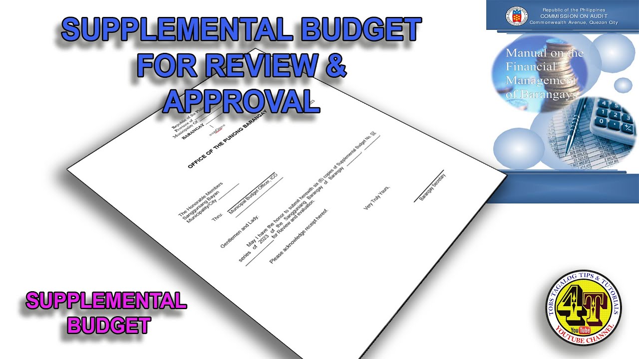 FOR REVIEW APPROVAL SUPPLEMENTAL BUDGET YouTube for-review-approval-supplemental-budget-youtube