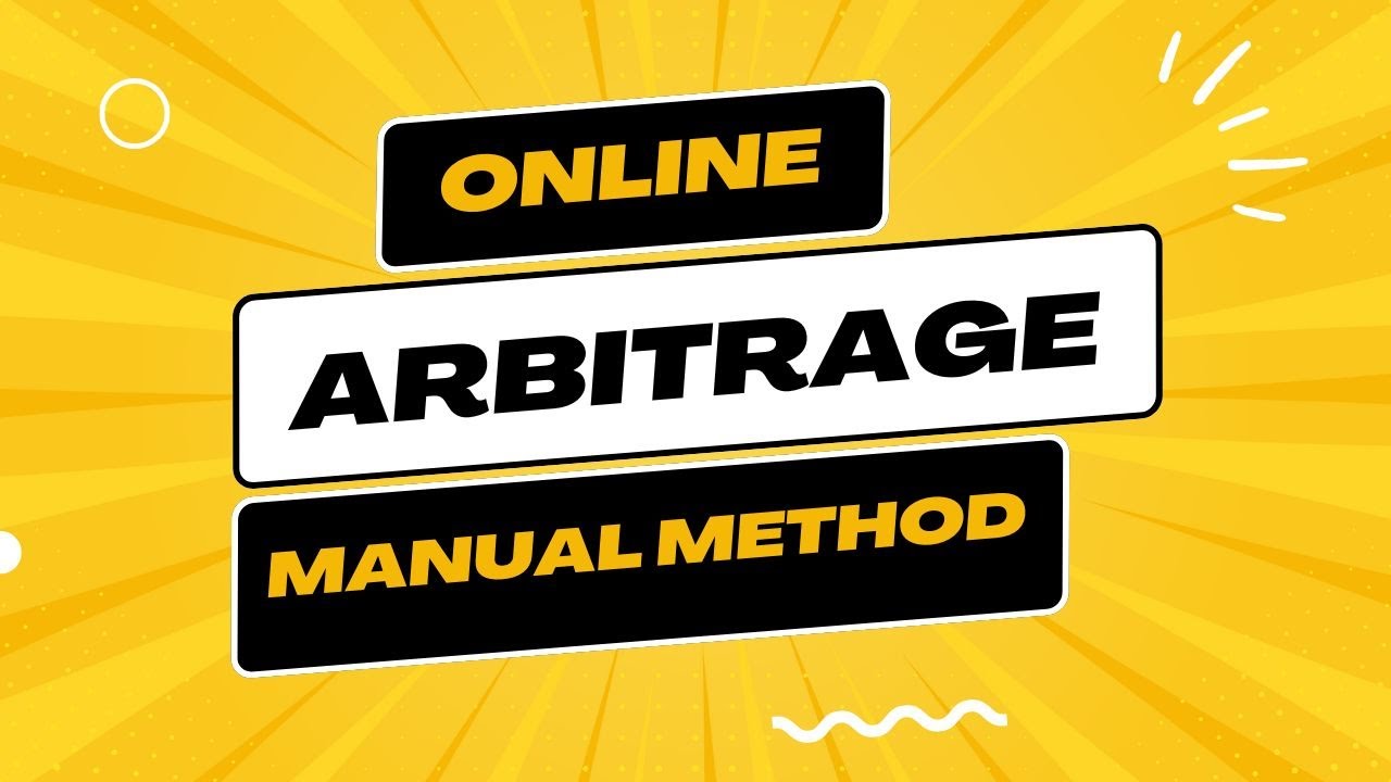 Product Research Online Arbitrage Manual Method - YouTube