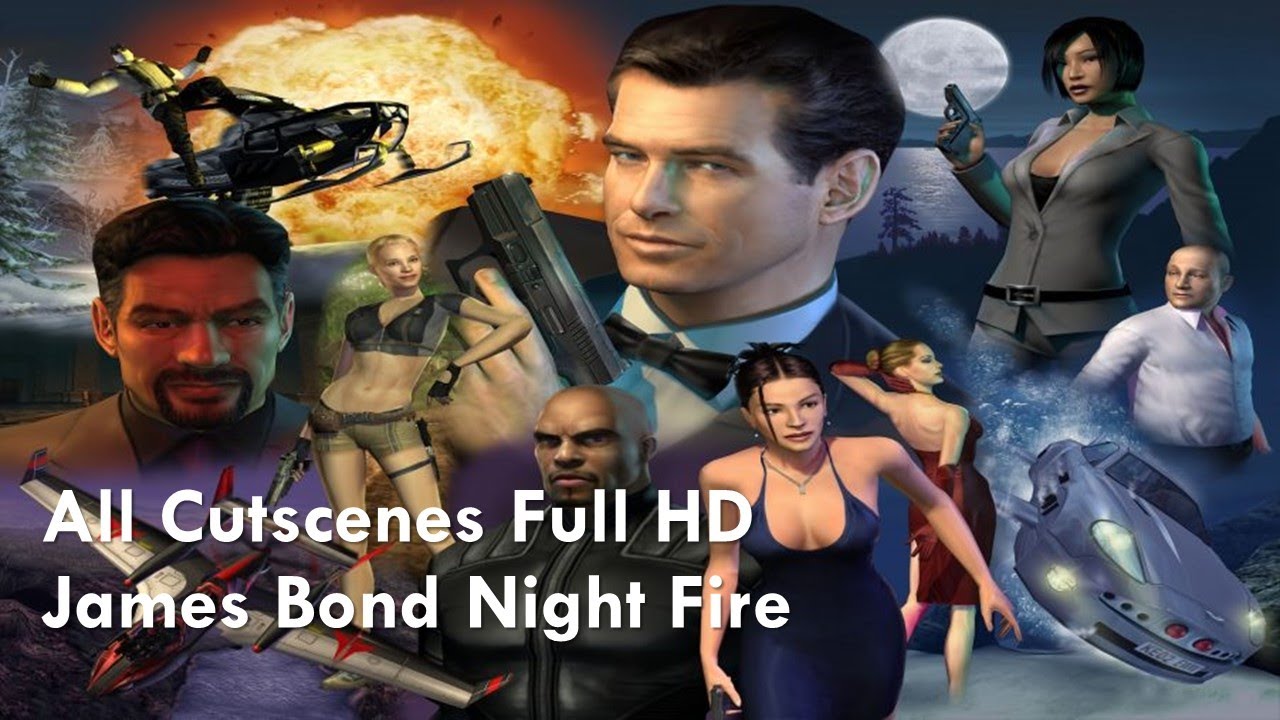 James Bond Night Fire all cutscenes - YouTube