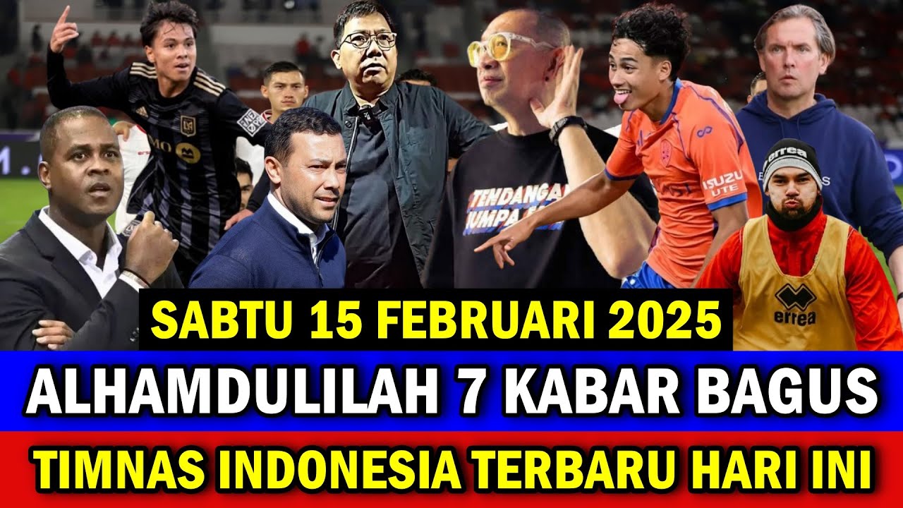 ⚽GOKIL DAN FANTASTIS!! SEMAKIN MANYALA! 7 BERITA TIMNAS INDONESIA BARU ...