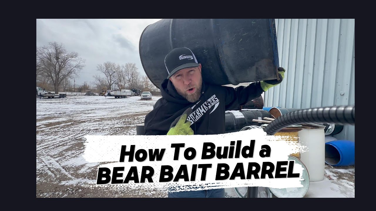 How to Build a Standard Bear Bait Barrel - YouTube