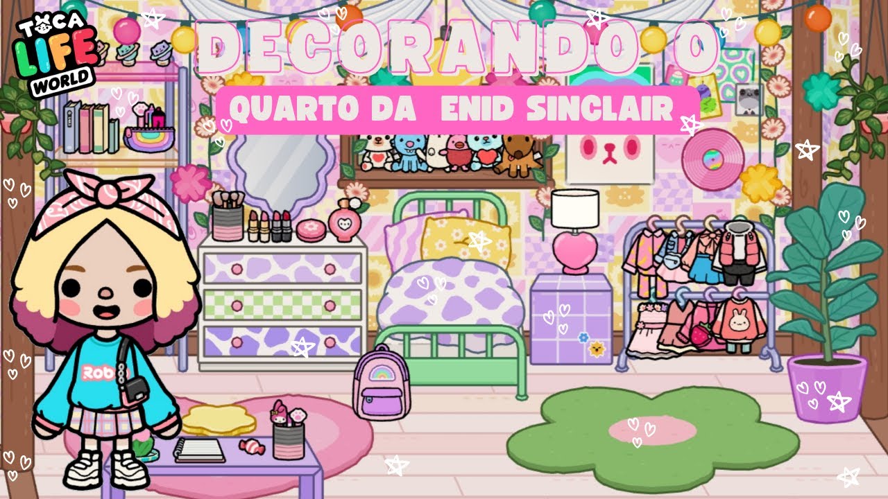 DECORANDO O QUARTO DA ENID SINCLAIR |Toca life world 🌎 - YouTube